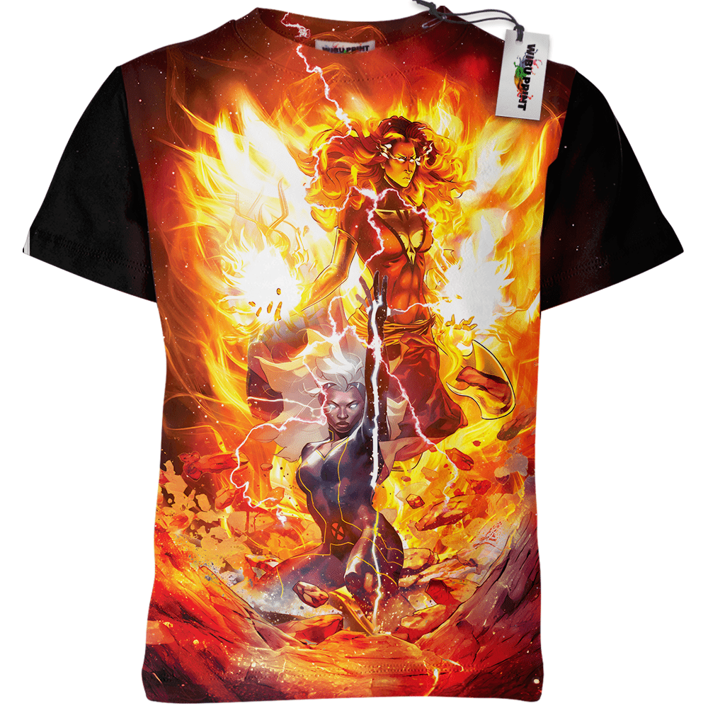 Jean Grey Shirt, Storm Shirt, X-Men Shirt, Marvel Shirt | Wibuprint.com