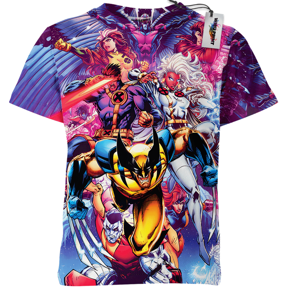 X-Men Shirt, Marvel Comics Shirt, Graphic T-Shirt | Wibuprint.com