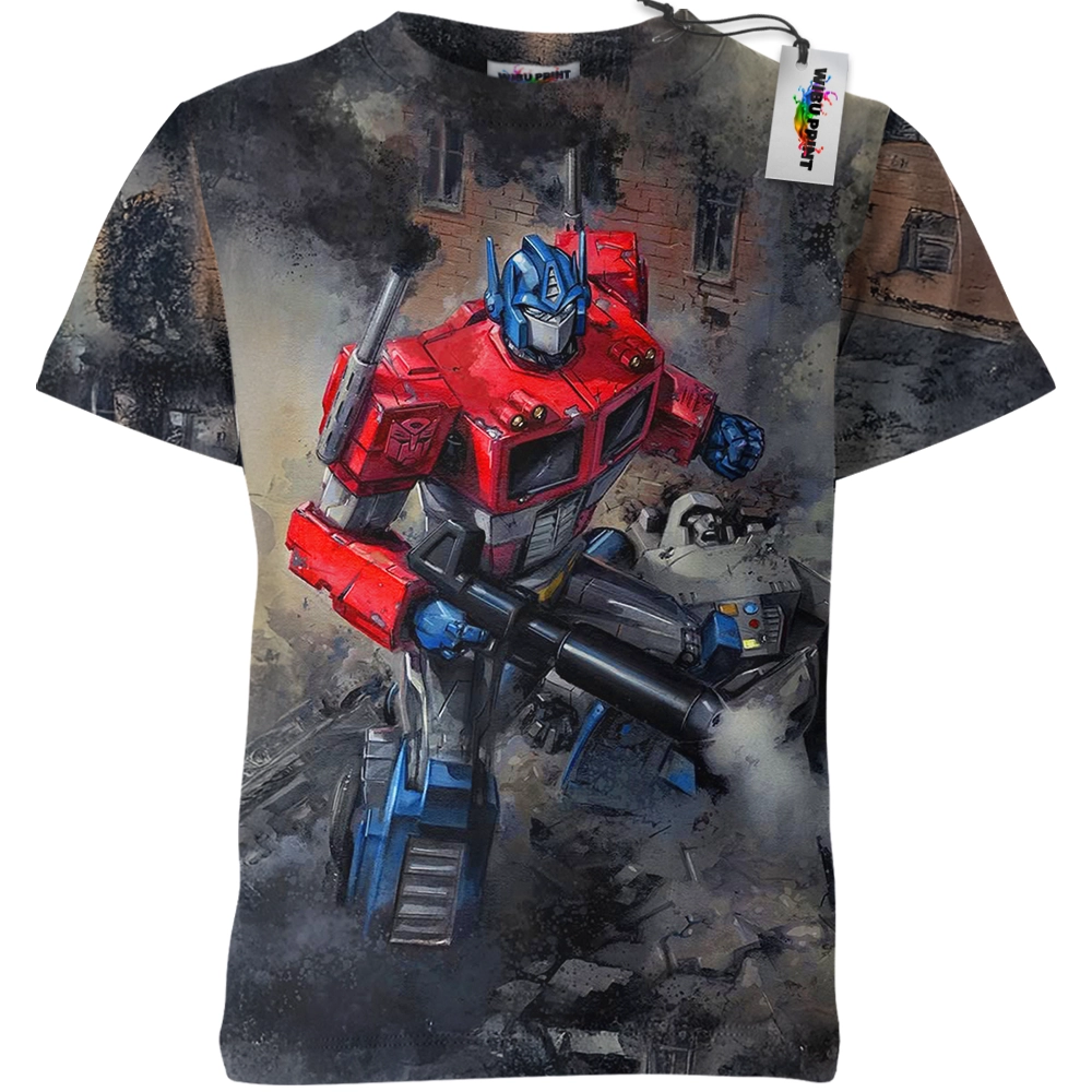 Transformers Shirt, Comic Shirt, Clayton Crain Artwork