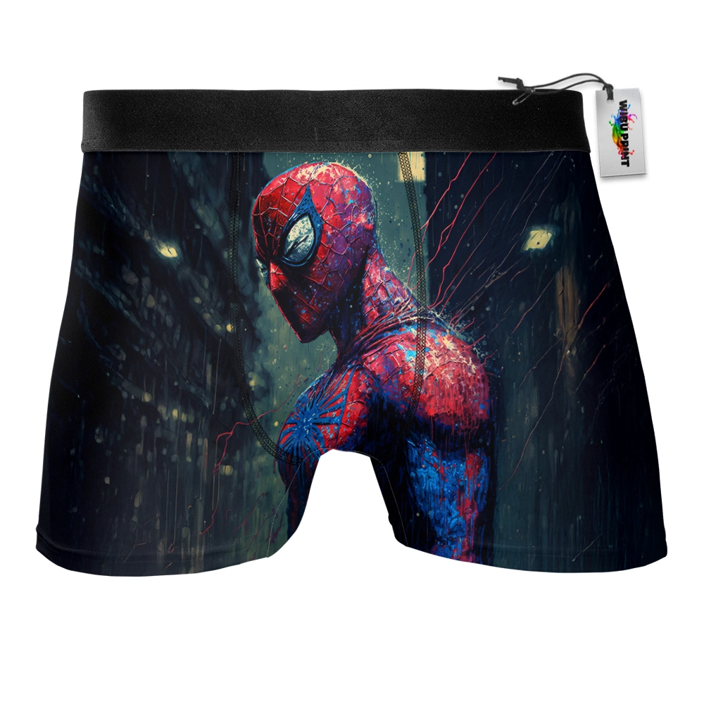 Spider-Man Symbonite Men's Boxer Briefs, Marvel Men's Boxer Briefs ...