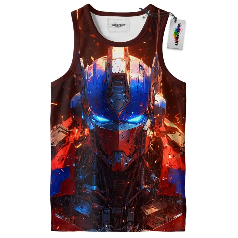 Optimus Prime Tank Top, Autobots Tank Top, Transformers Tank Top, Movie ...