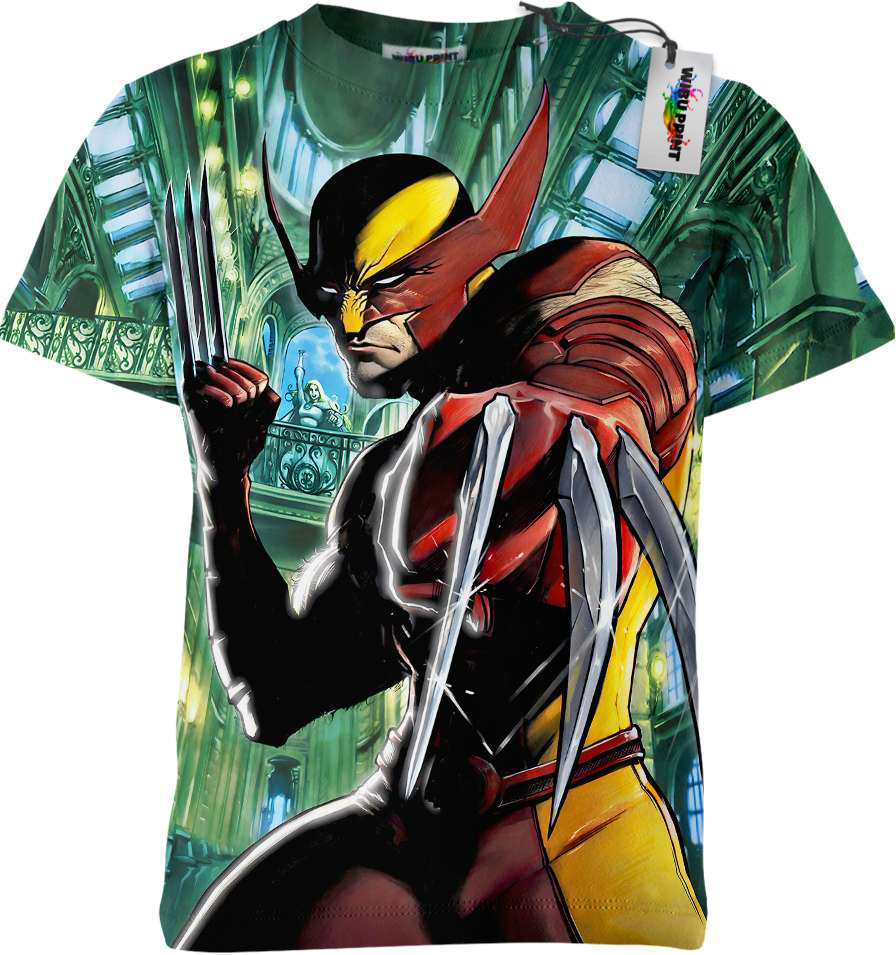 Wolverine Shirt, X-Men Shirt, Marvel shirt | Wibuprint.com
