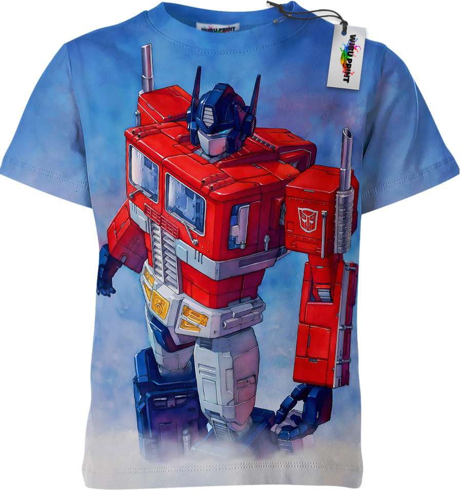 Optimus Prime Shirt, Transformers Shirt | Wibuprint.com